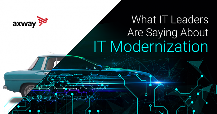 Modernization INFOGRAPHIC - What IT Leaders are Saying