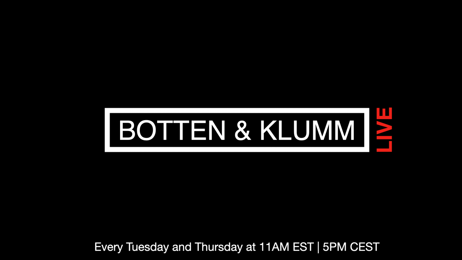 BOTTEN & KLUMM show | Bringing digital to your world!