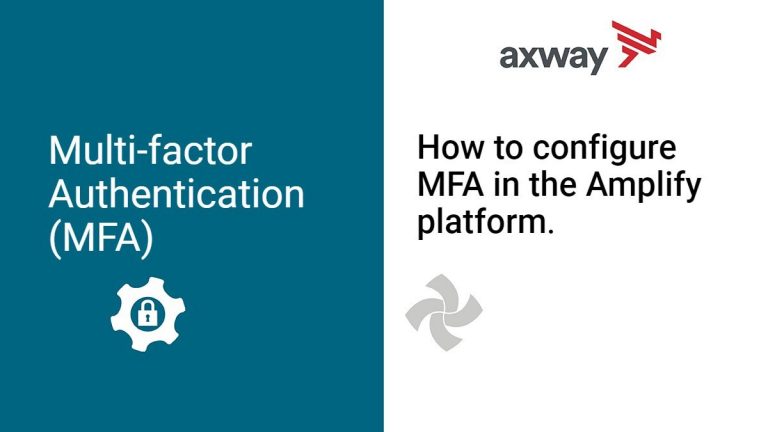 Multi-factor authentication in the Amplify Platform | Devblog