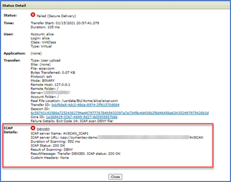 Axway SecureTransport Antivirus/DLP Scanning Part 2