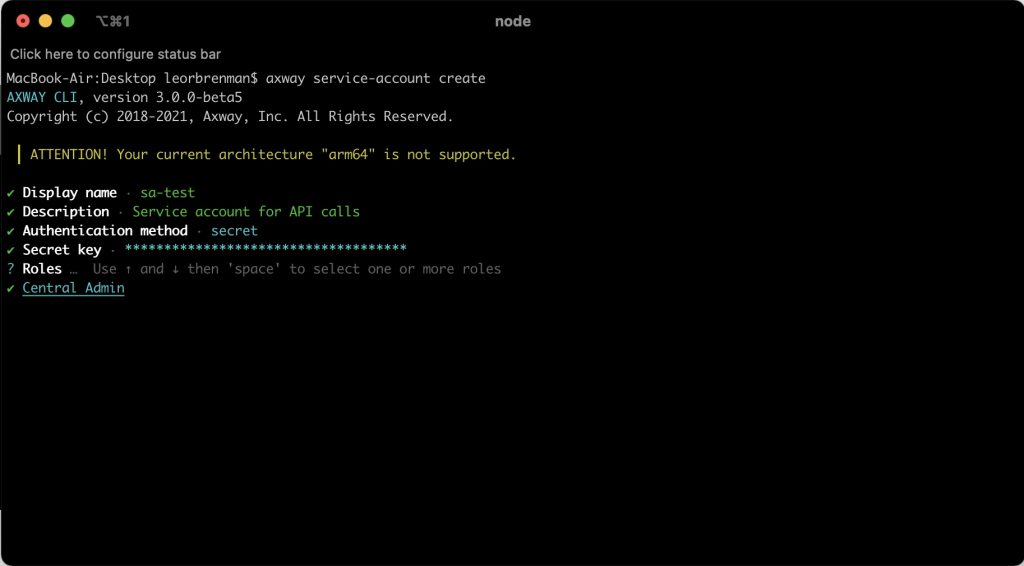 How to create a Service Account in order to make Axway Amplify Platform ...