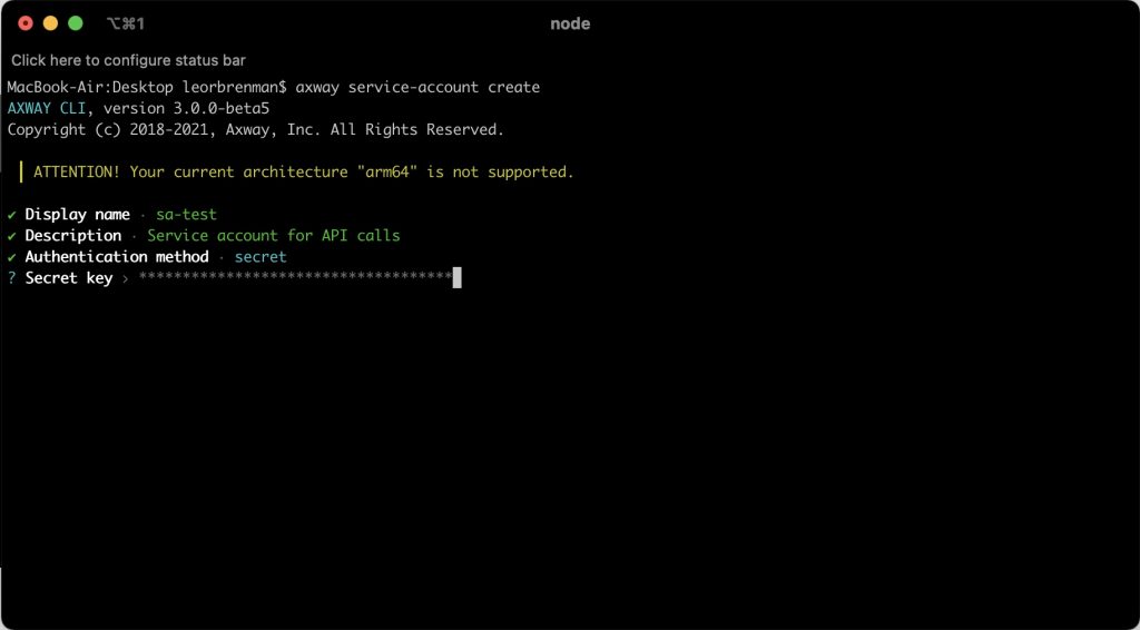 How to create a Service Account in order to make Axway Amplify Platform ...