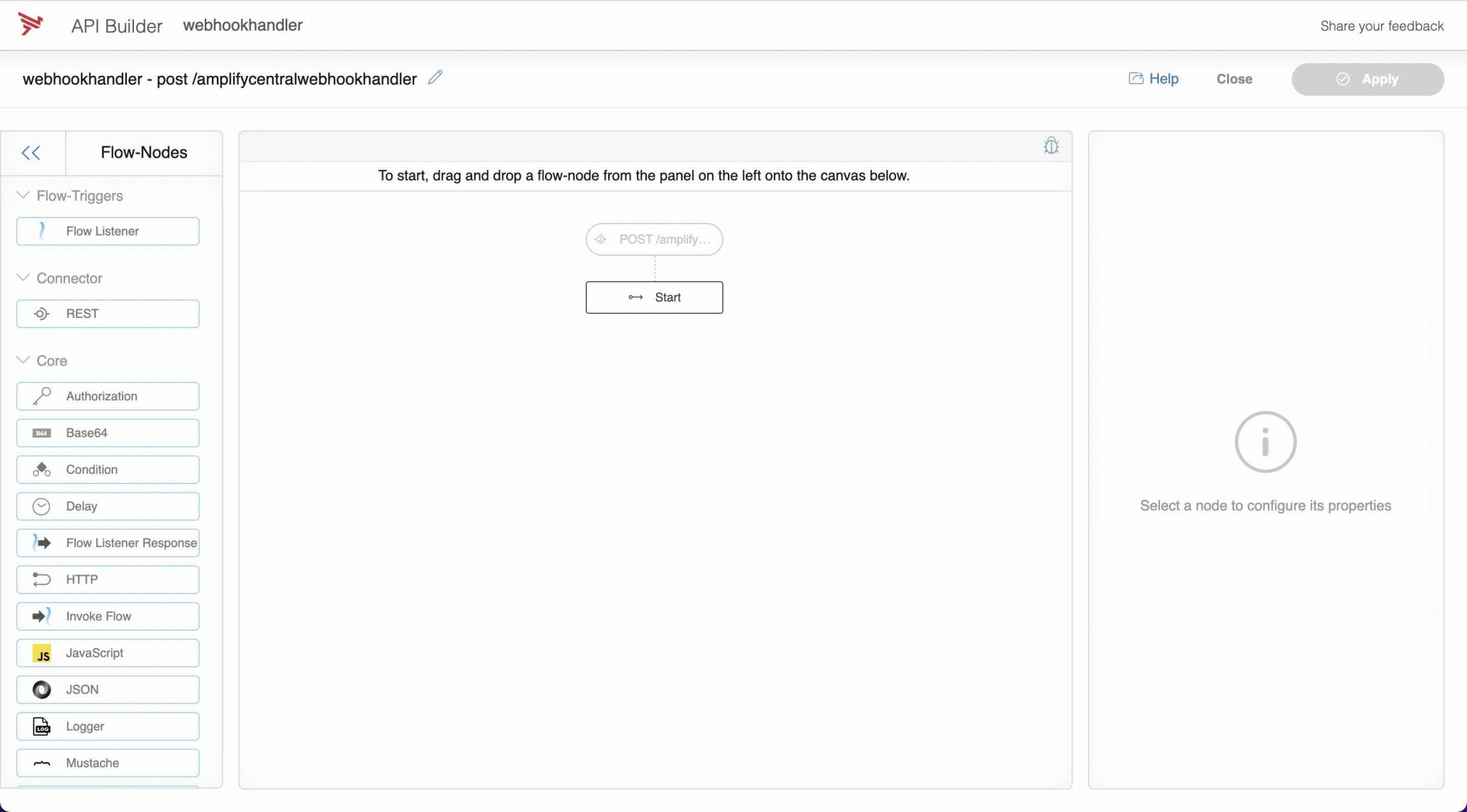 Make An Axway Amplify Platform Webhook Handler Using An Api Builder Flow 9674