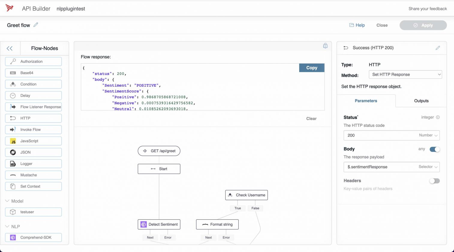 AWS Comprehend and Comprehend Medical Natural Language Processing Plugins for API Builder