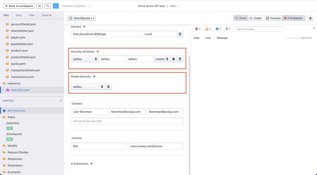 Tips on using Stoplight for API design for API Builder - updated