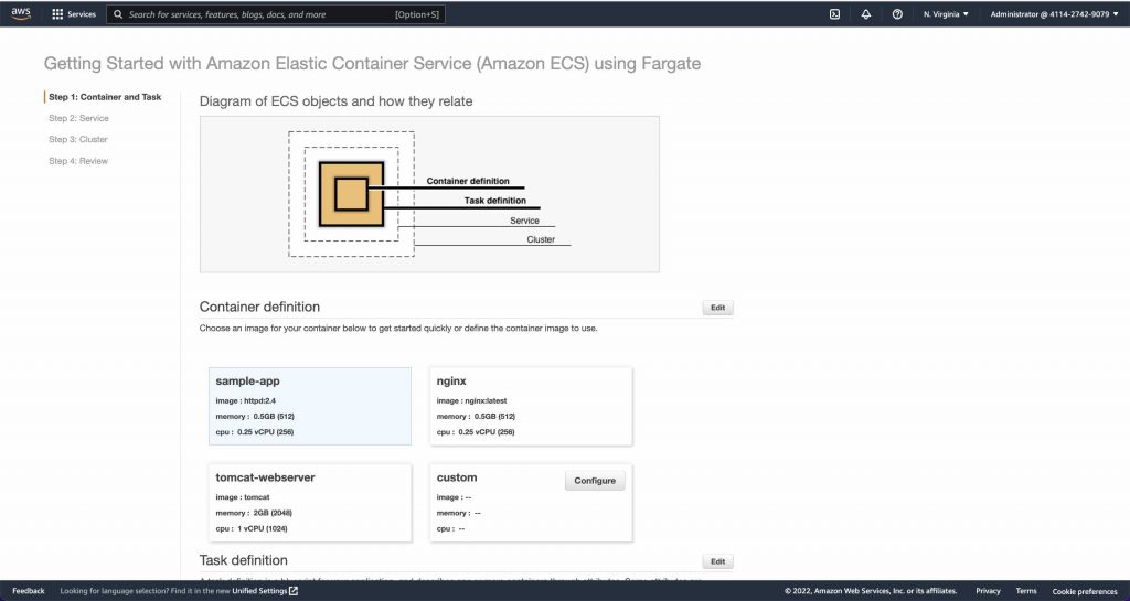 Learn how to deploy an API Builder container to AWS Fargate