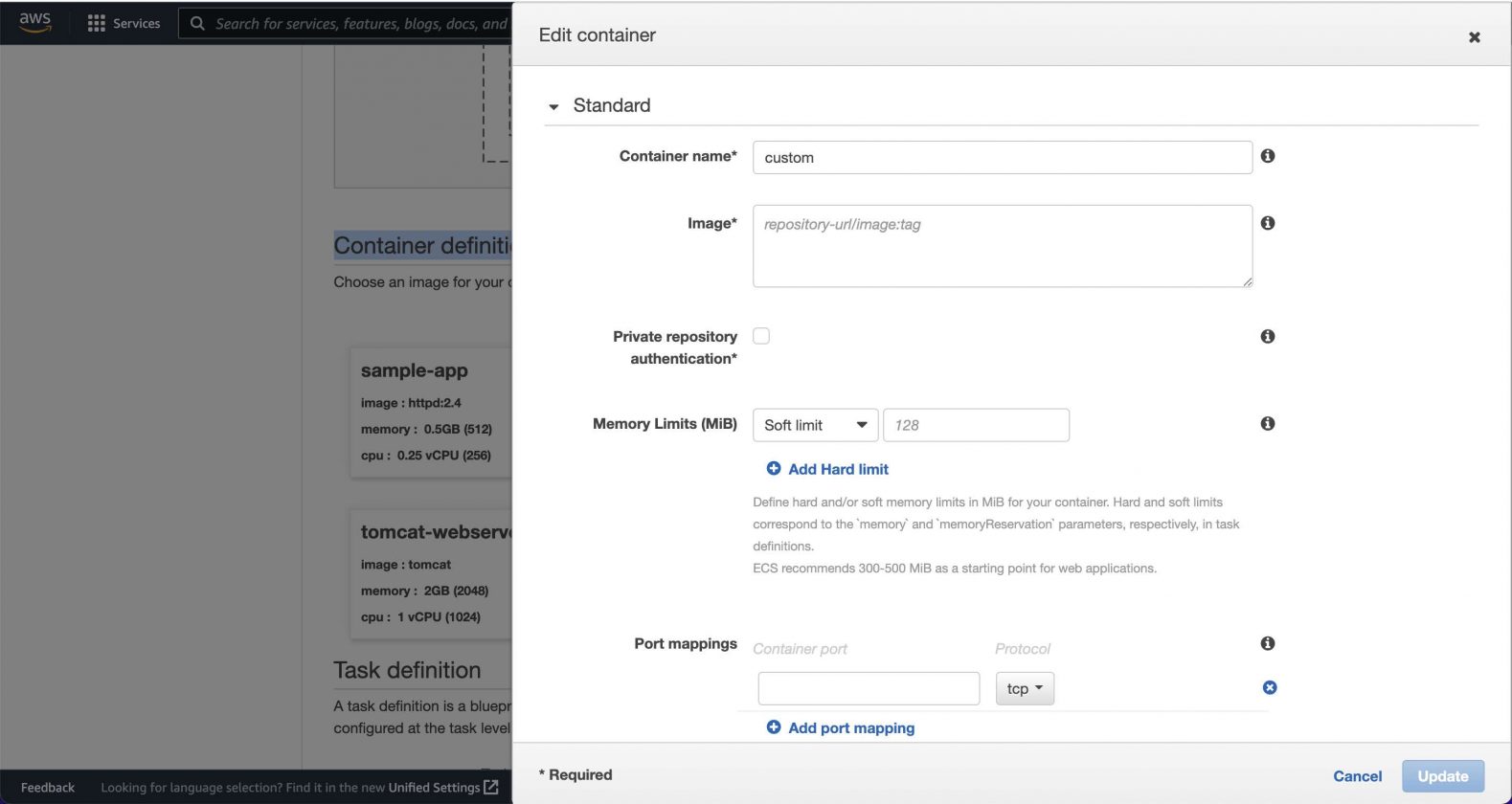 Learn how to deploy an API Builder container to AWS Fargate