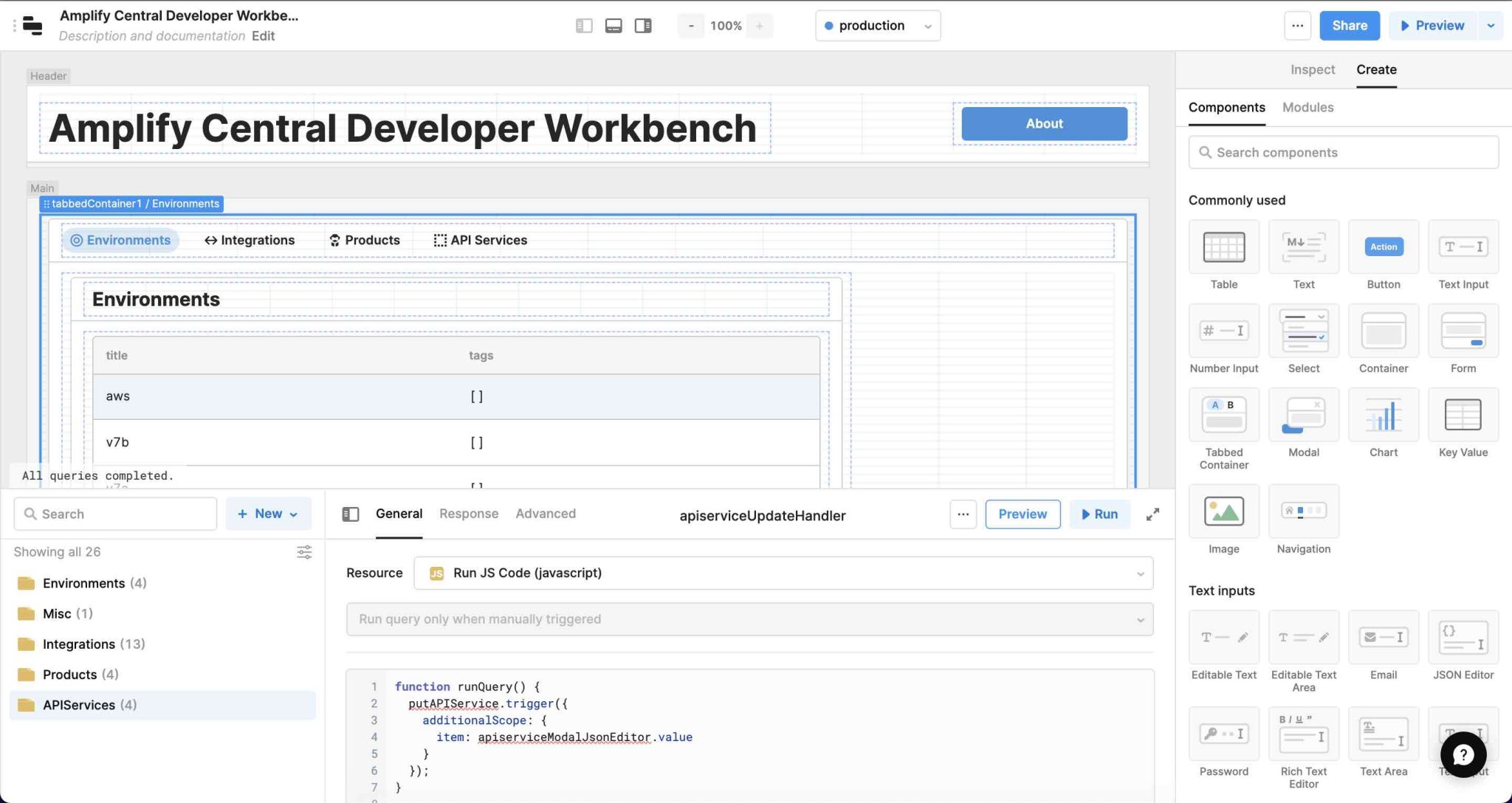 Create Amplify Central Utilities with Retool