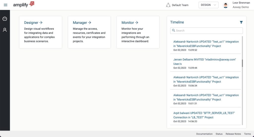 Get Started with Amplify Fusion [How To: Log a Hello World Message]